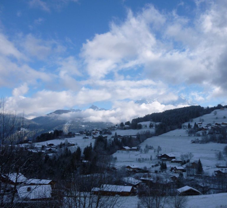 Le village de Combloux : station aux portes du Mont-Blanc